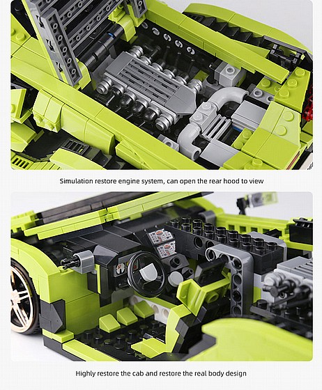 דגם למבורגיני סיאן Mould King 10011